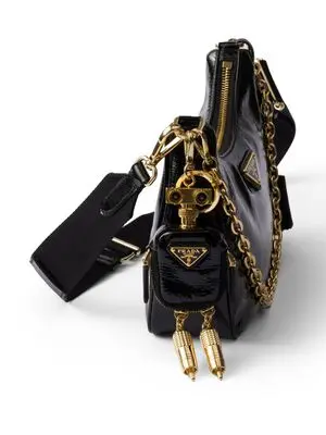 Prada 2005 Re-edition Shoulder Bag - Black