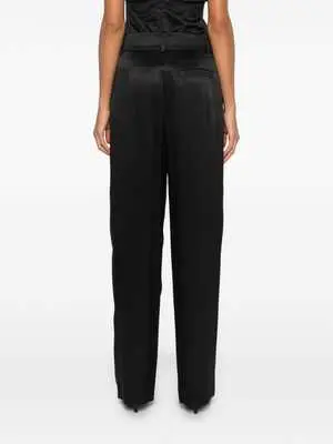 Giorgio Armani Silk Tailored Trousers