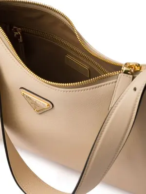 Prada Aimée Medium Shoulder Bag - Neutrals