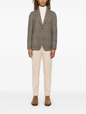 CIRCOLO 1901 Prince-of-wales-check Blazer - Brown