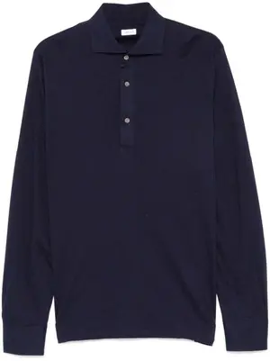 ORIAN Jersey Polo Shirt - Blue