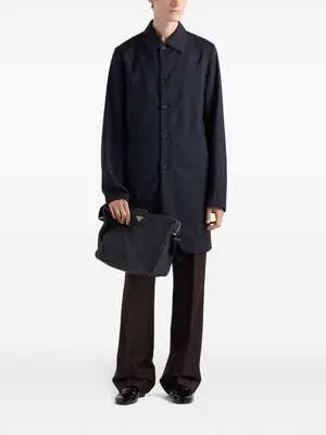 Prada Leather Shoulder Bag - Black