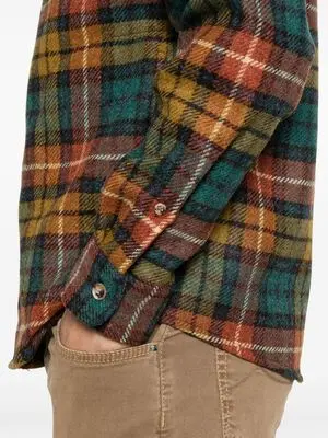 ORIAN Plaid-pattern Shirt