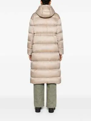 Moncler Boulogne Padded Coat - Brown