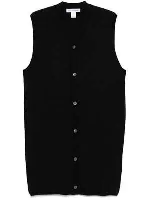 Comme Des Garcons V Neck Vests For Men