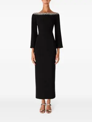 Jenny Packham Lima Crystal-embellished Midi Dress