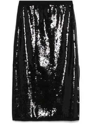 TWINSET TWINSET Sequinned Midi Skirt