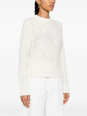 Fabiana Filippi Sequin-embellished Sweater - White