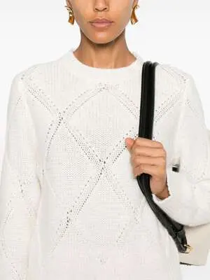 Fabiana Filippi Sequin-embellished Sweater - White
