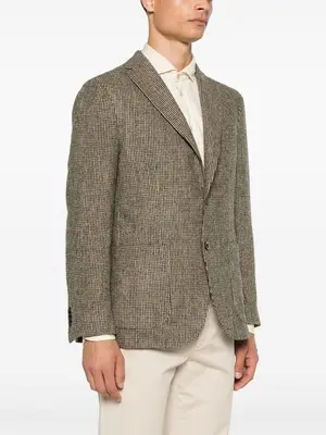 Boglioli Monogram-jacquard Blazer