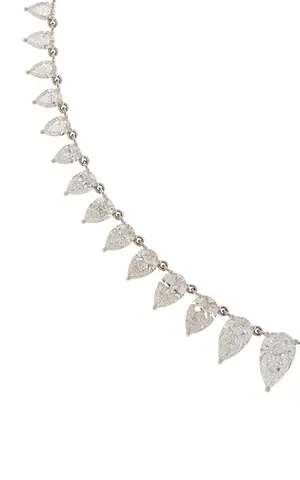 VRAI 14k Gold Diamond Tennis Necklace