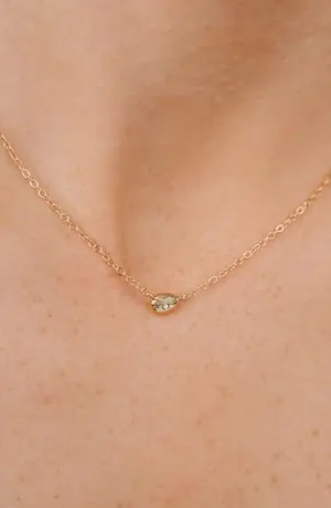 Ettika Ettika Polished Pendant Chain Necklace Gold