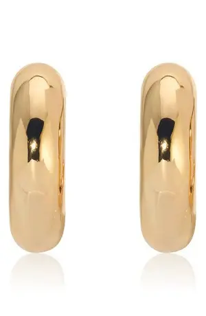 Ettika Mini Thick Classic Hoop Earrings - Gold