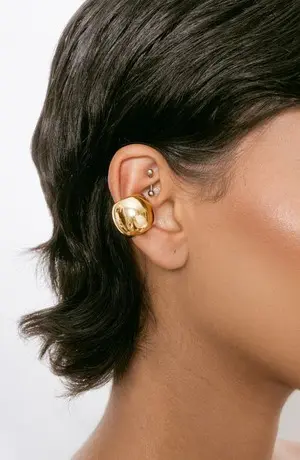 Ettika Chunky Ear Cuff - Gold