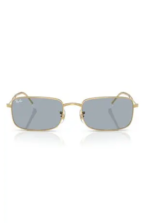 Ray-ban 59mm Rectangle Sunglasses - Arista/blue