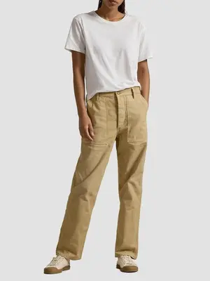 Polo Ralph Lauren Rickey Cotton Sateen Pants - Khaki