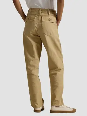 Polo Ralph Lauren Rickey Cotton Sateen Pants - Khaki