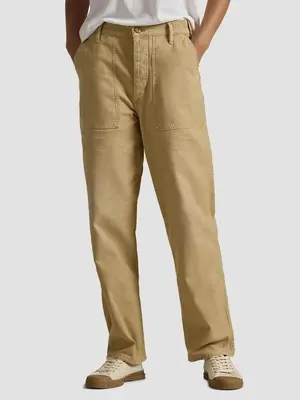 Polo Ralph Lauren Rickey Cotton Sateen Pants - Khaki