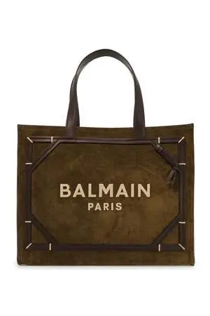 Balmain Suede Tote Bag