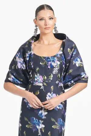 Sachin & Babi The Hug Shawl - Midnight Corsage