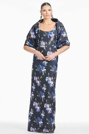 Sachin & Babi The Hug Shawl - Midnight Corsage