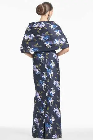 Sachin & Babi The Hug Shawl - Midnight Corsage