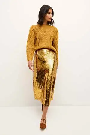 MARIE OLIVER Wray Skirt - Tumeric