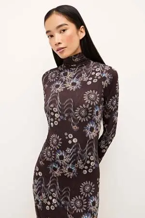 MARIE OLIVER Paxton Printed Midi Dress