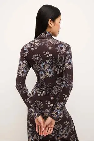MARIE OLIVER Paxton Printed Midi Dress