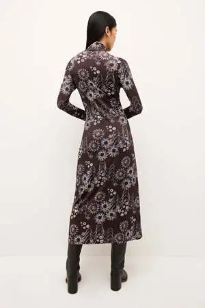 MARIE OLIVER Paxton Printed Midi Dress