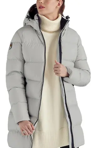 TRIPLE F.A.T. GOOSE Sophie Puffer Down Parka - Quiet Grey