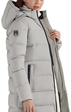 TRIPLE F.A.T. GOOSE Sophie Puffer Down Parka - Quiet Grey