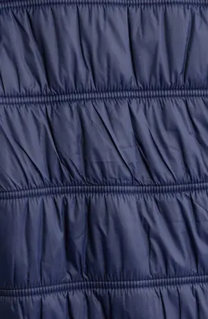 Eileen Fisher High Collar Puffer Coat