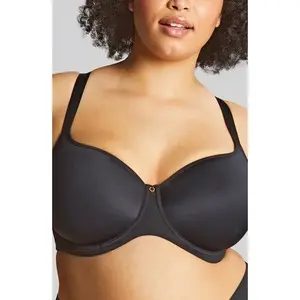 Panache Elegance Underwire Smooth Spacer T-shirt Bra - Noir