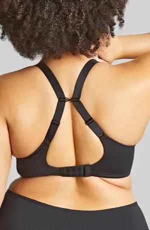 Panache Elegance Underwire Smooth Spacer T-shirt Bra - Noir