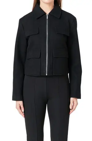 Endless Rose Zip-up Jacket
