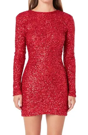 Endless Rose Sequin Mini Dress
