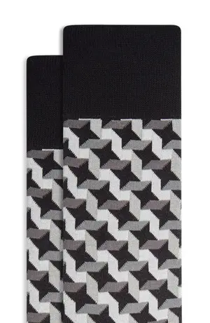 Bugatchi Optical Illusion Dress Socks