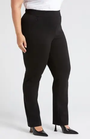 Universal Standard Smart Ponte Pants - Black