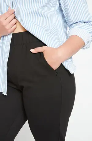 Universal Standard Smart Ponte Pants - Black