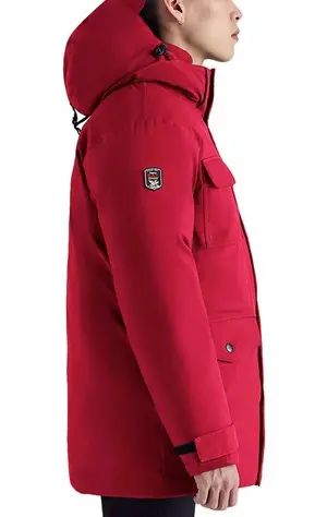 TRIPLE F.A.T. GOOSE Hodgson Down Parka - Red