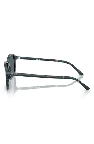 Ray-ban 56mm Square Frame Sunglasses - Blue