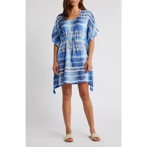 BEACHLUNCHLOUNGE Cordelia Beach Cover-up Dress - Aegean
