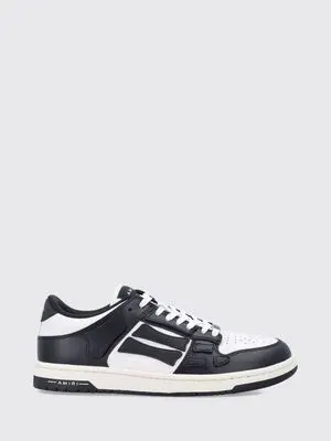 Amiri Skel Leather Low-top Trainers - Black