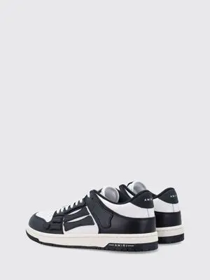 Amiri Skel Leather Low-top Trainers - Black
