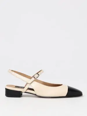CAREL Slingback Pumps - Beige
