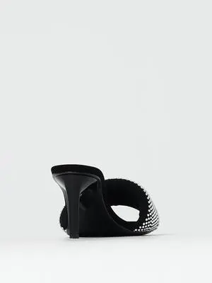 Attico Embellished Heeled Mules
