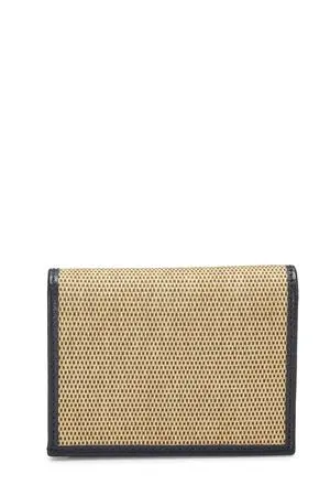 Gucci Canvas Horsebit Compact Wallet