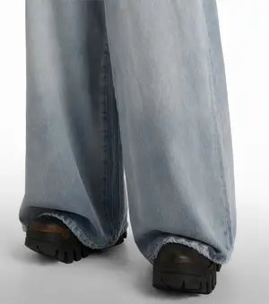 Vetements Oversized Wide-leg Jeans