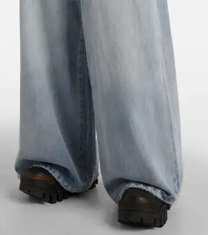 Vetements Oversized Wide-leg Jeans - Blue